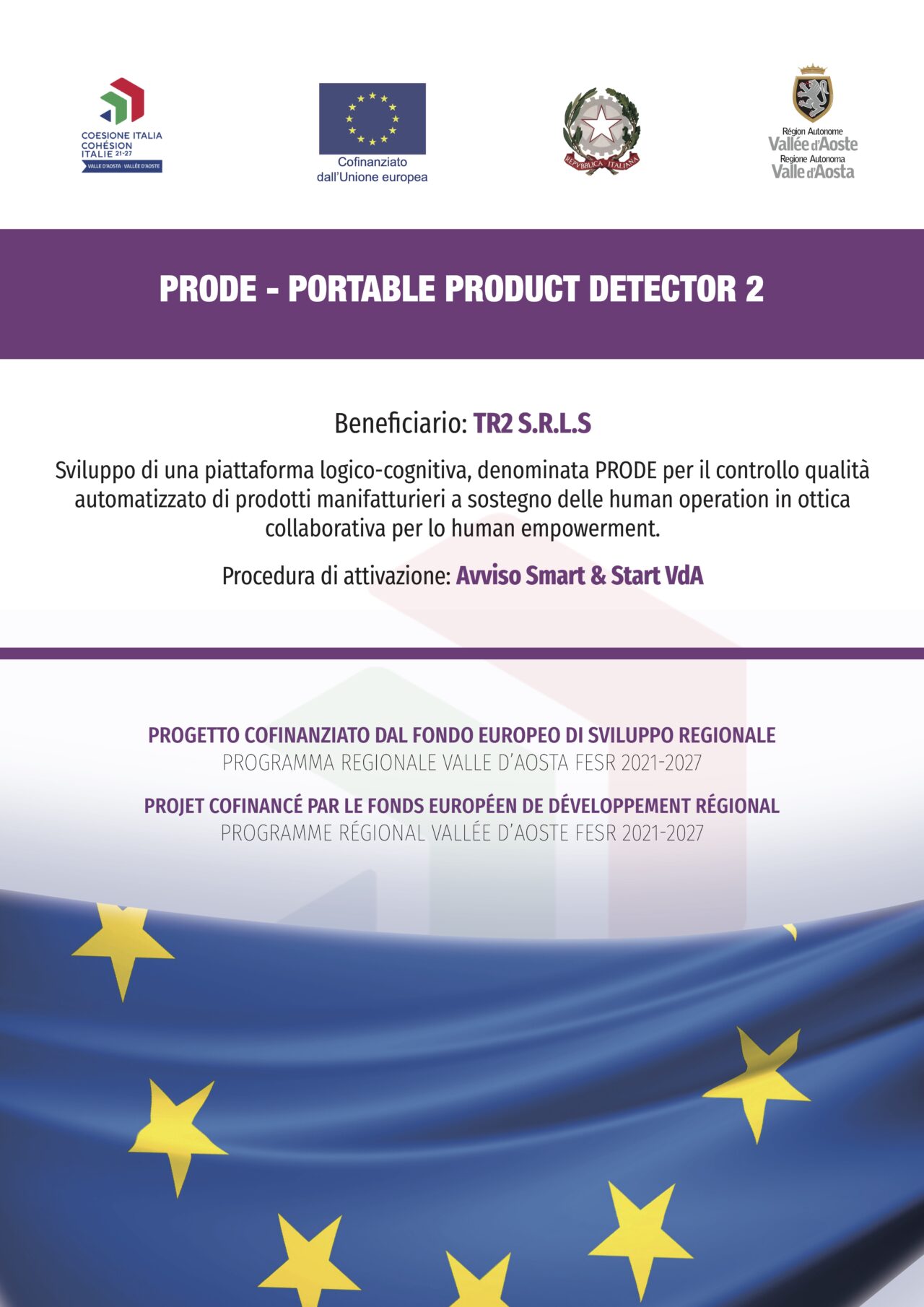 Prode | TR2 - A.I Data generation, processing & qualification